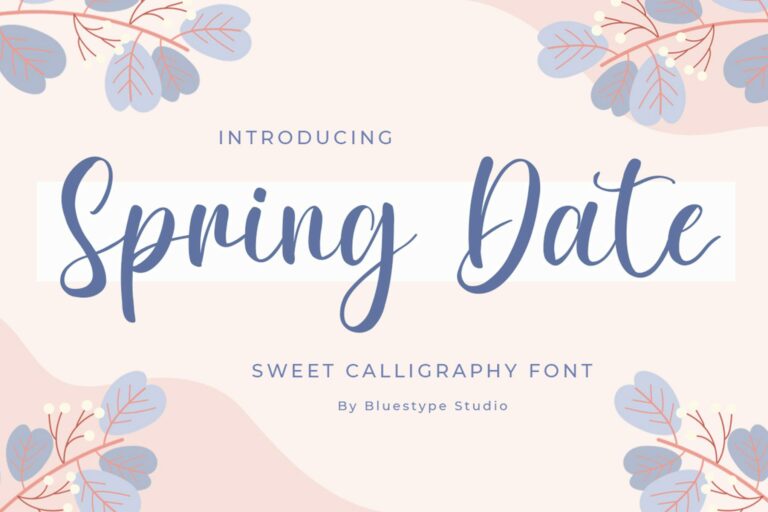 40+ Best Spring Fonts (+ Spring Break Typefaces) | Design Shack