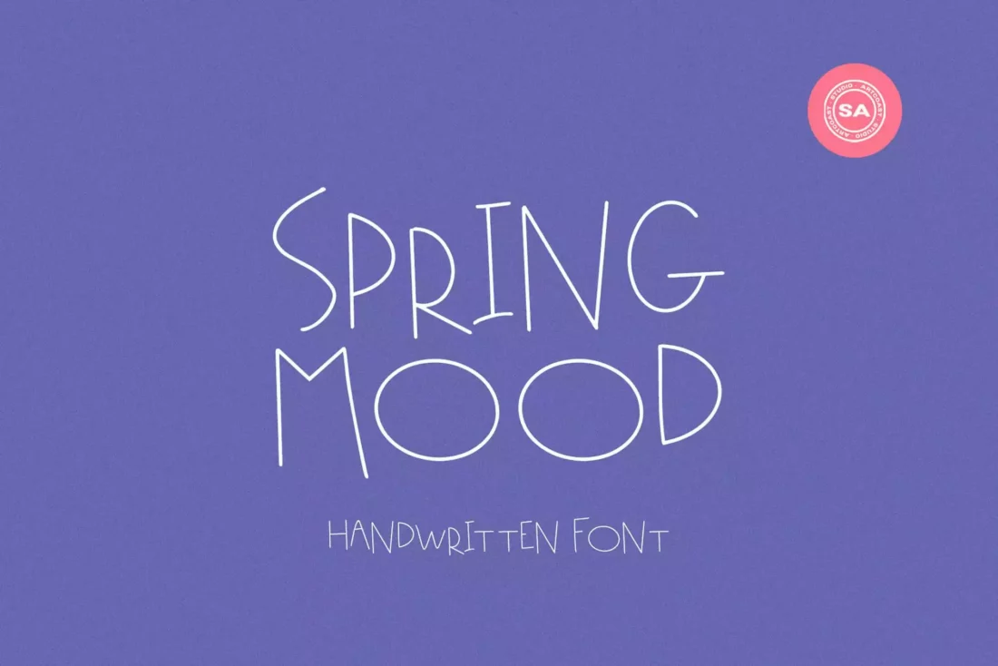 Spring Mood Font | Design Shack