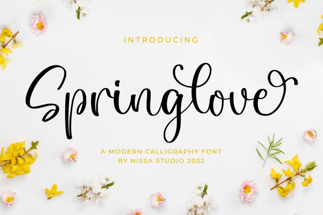 40+ Best Spring Fonts (+ Spring Break Typefaces) | Design Shack