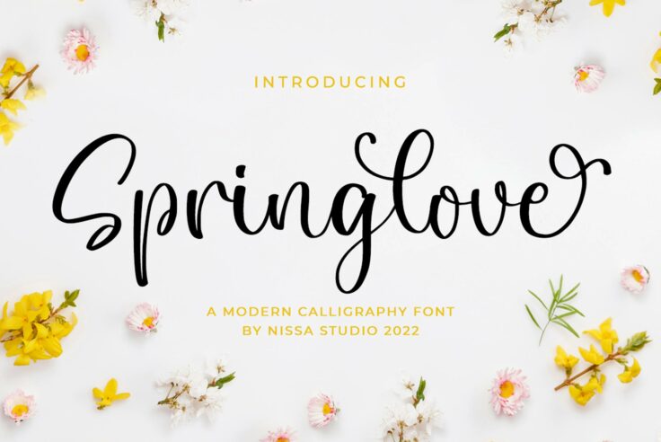 40+ Best Spring Fonts (+ Spring Break Typefaces) | Design Shack