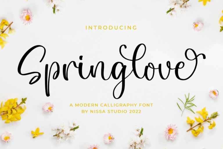 40+ Best Spring Fonts (+ Spring Break Typefaces) | Design Shack