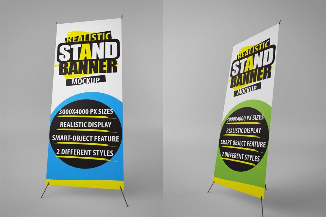 25+ Banner Mockup Templates (Free & Pro) | Design Shack