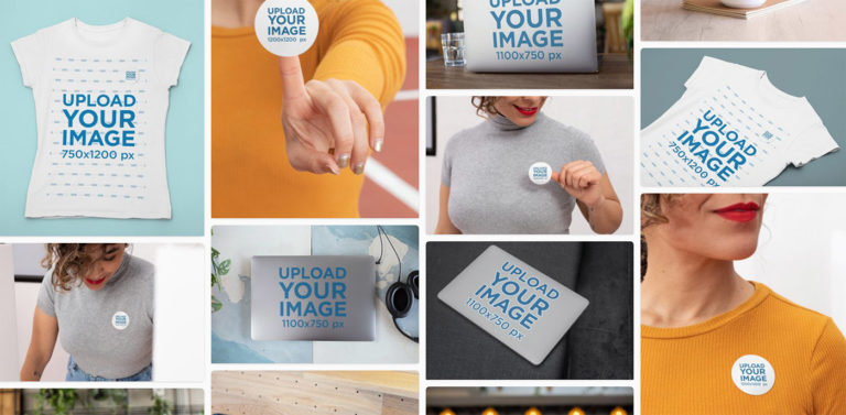 25+ Free Sticker Mockup Templates | Design Shack