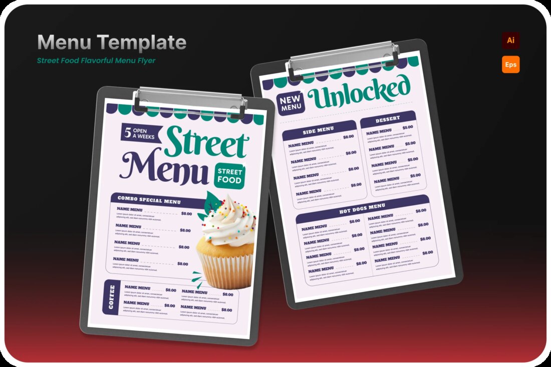 65+ Best Food & Drink Menu Templates 2025