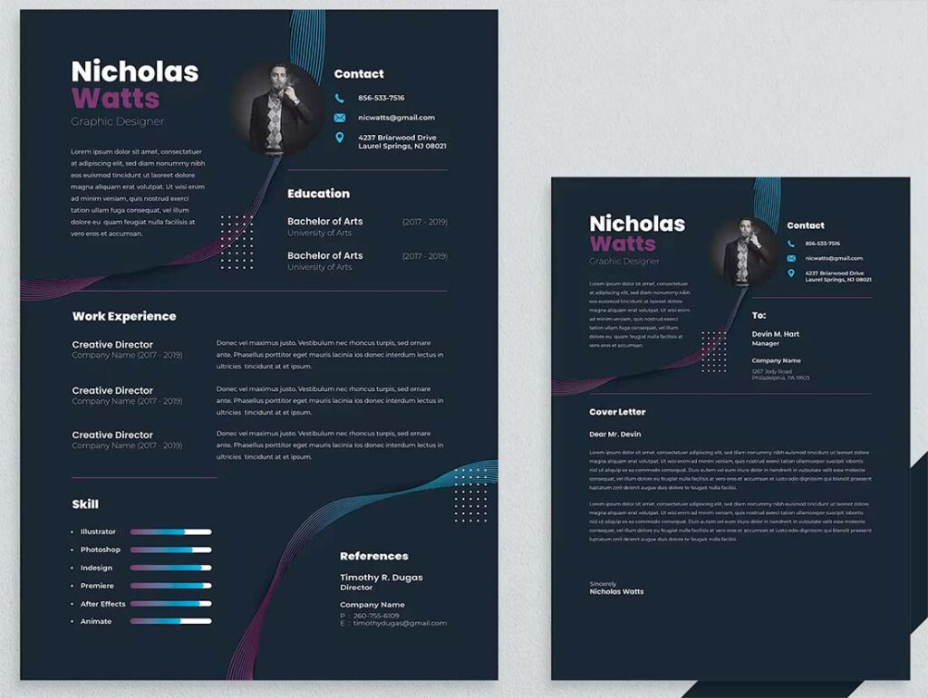 The Resume Debate: Simple + Clean, or Visually Stunning? | Design Shack