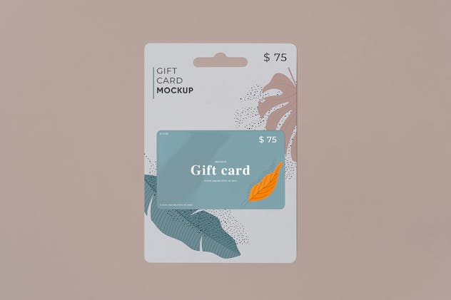 Stylish Gift Card Mockup PSD | Design Shack