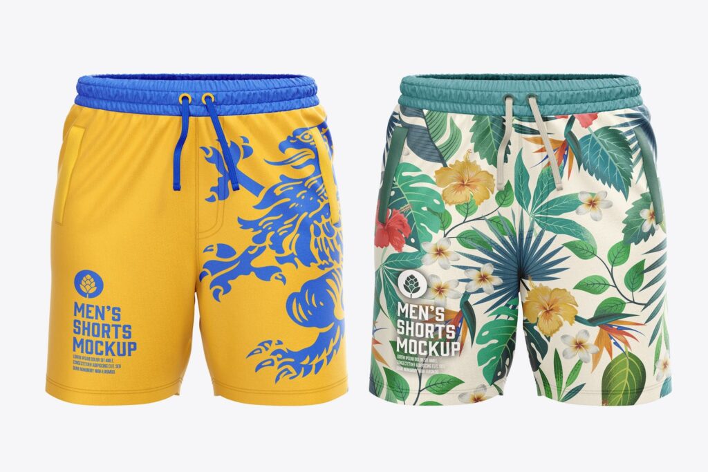 Stylish Men’s Shorts Mockup | Design Shack