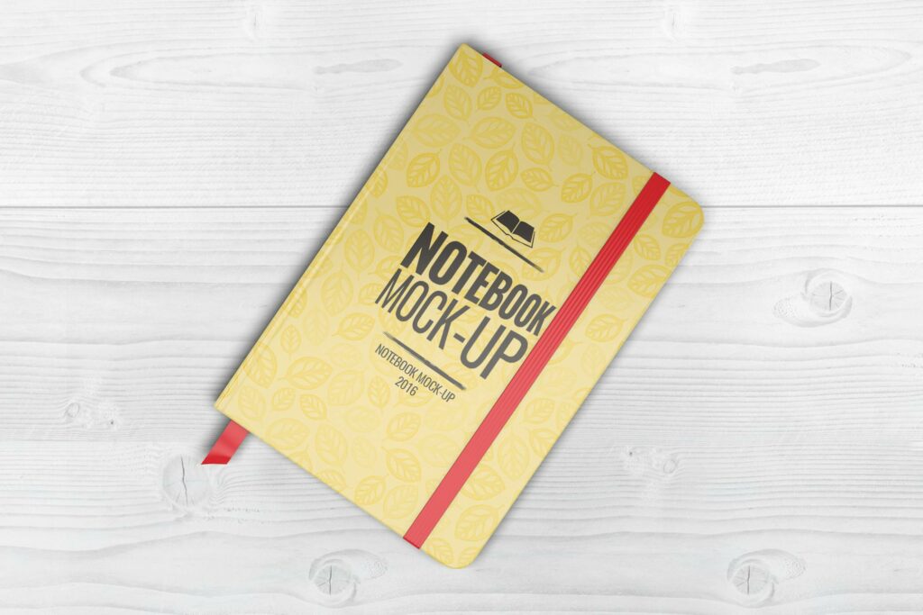 25+ Templat Mockup Notebook (Buku Catatan Spiral + Lainnya) - desainae.com
