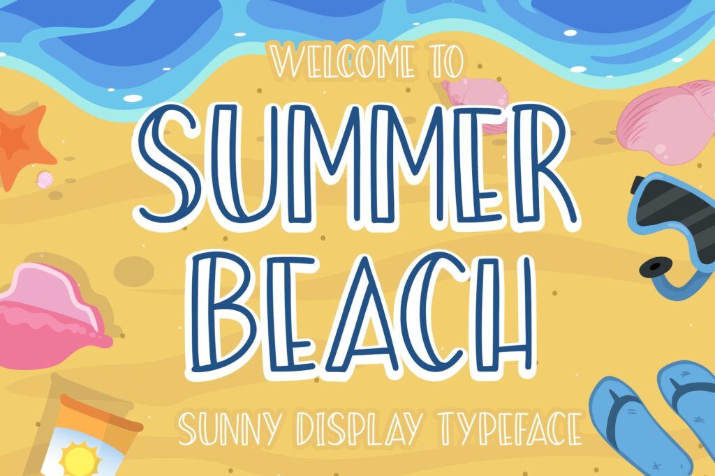 25+ Best Beach, Coastal + Summertime Fonts | Design Shack