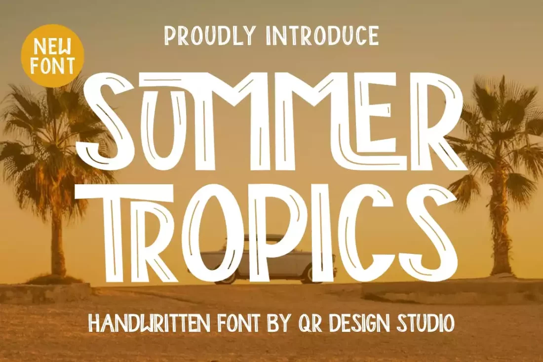 Summer Tropics Font | Design Shack