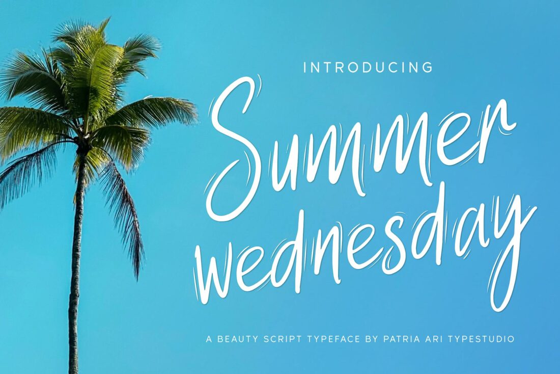 Summer Wednesday Font | Design Shack