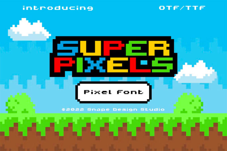 Pixel Art & Pixel Fonts: Cara Bekerja Dengan Tren Desain Abadi Ini ...