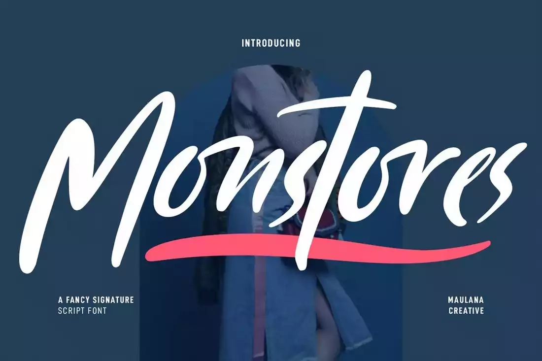 Monstores Signature Script Swash Font | Design Shack