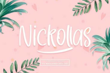 20+ Font Terbaik Dengan Ekor (Font Swash) - desainae.com