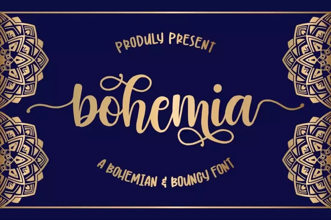 Bohemia Script Font With Swashes | Design Shack