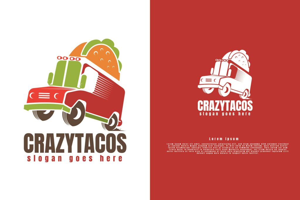 20+ Best Food Truck Logo Ideas & Templates | Design Shack