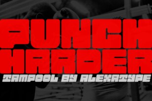 20+ Font Persegi Terbaik untuk Desain Blok - desainae.com