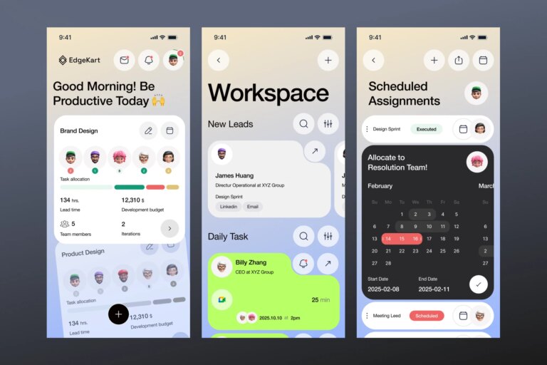55+ Best Mobile App UI Design Examples + Templates | Design Shack