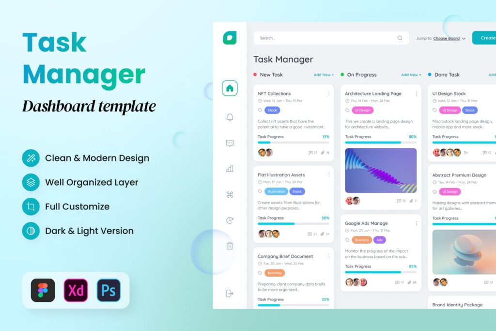 20+ Best Web App Templates (Free & Pro) – Yes Web Designs