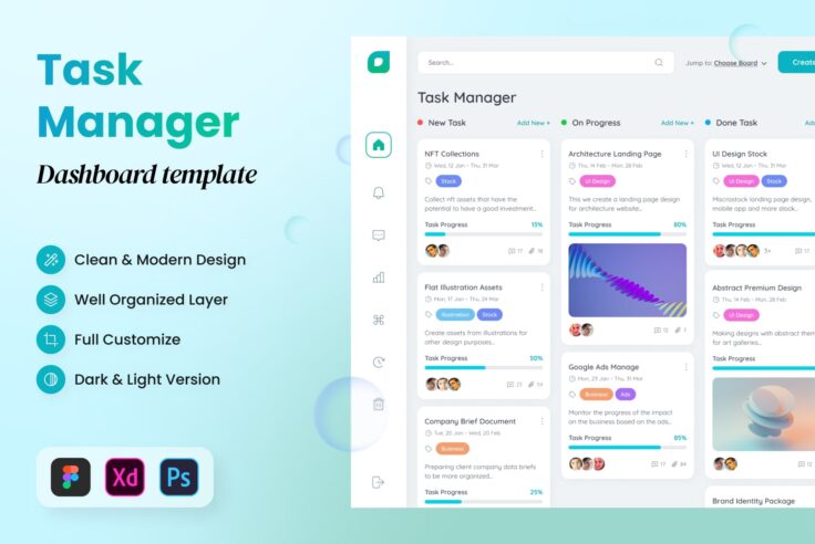 20+ Templat Aplikasi Web Terbaik (Gratis & Pro) - desainae.com