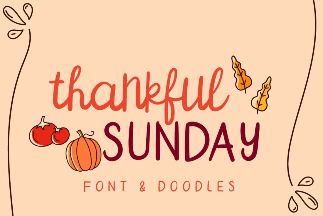 30+ Best Fall & Thanksgiving Fonts for Seasonal Designs | Design Shack