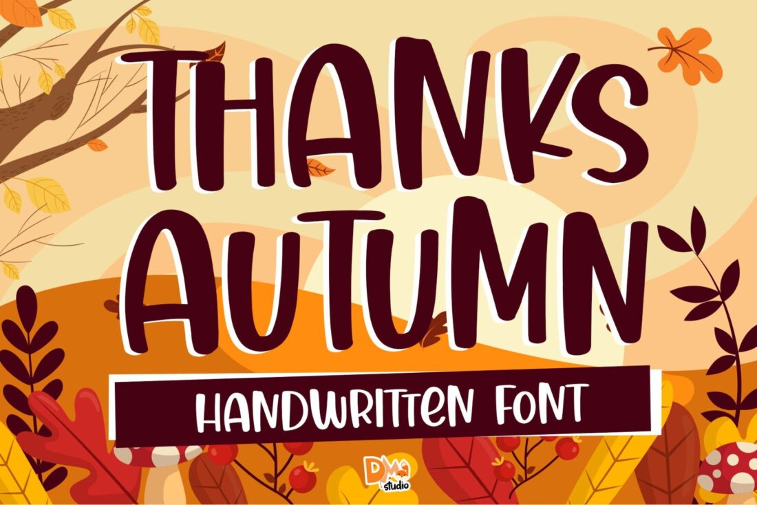 20+ Best Fall & Thanksgiving Fonts for Seasonal Designs | Design Shack