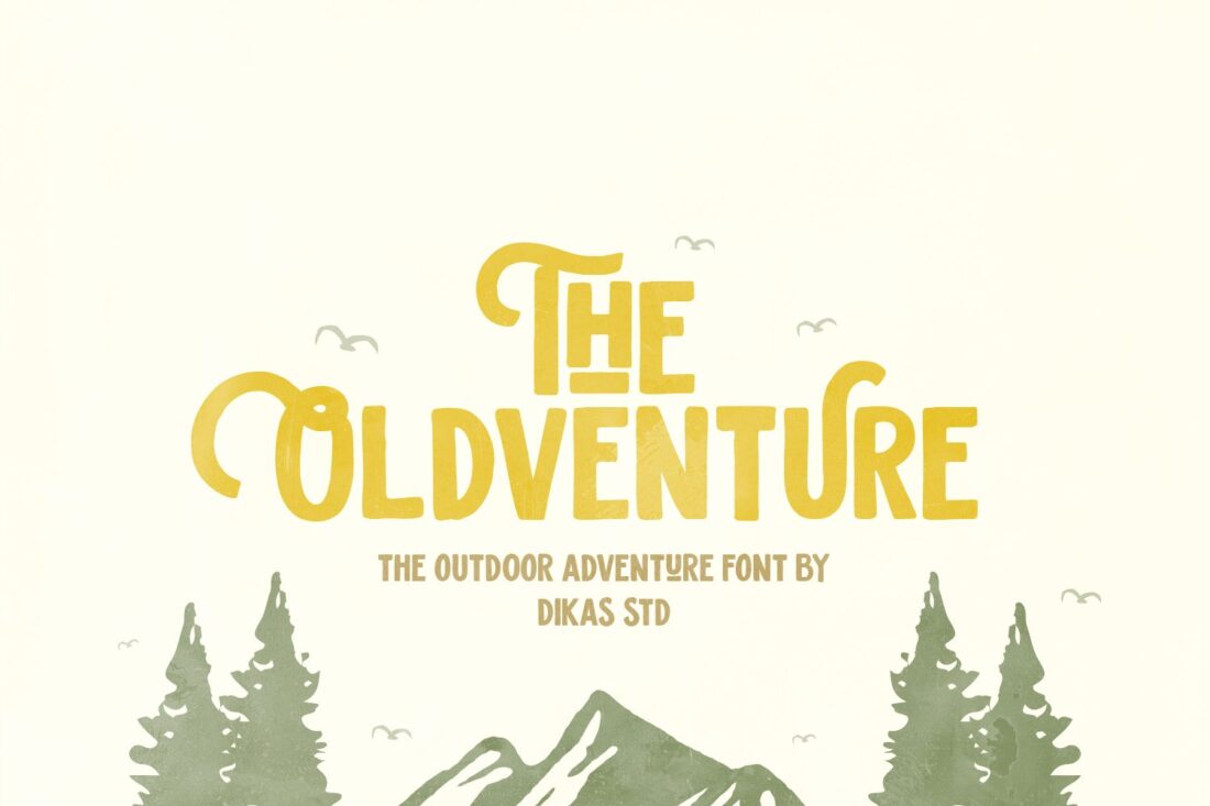 25+ Best Outdoor & Adventure Fonts | Design Shack