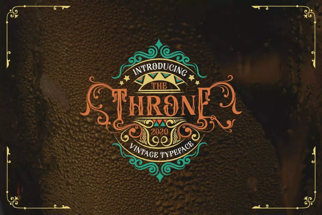 The Throne Font | Design Shack