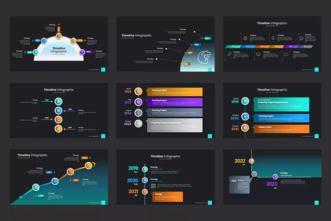 Impressive Timeline Presentation Template | Design Shack