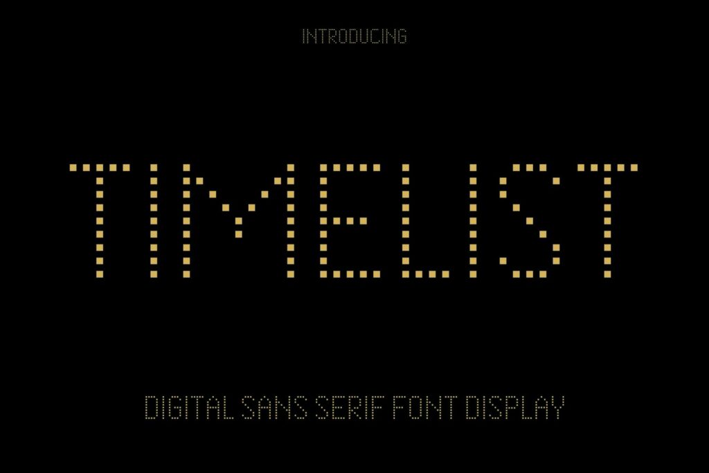 20+ Best Digital Fonts (+ Digital Clock and Number Typography) | Design ...