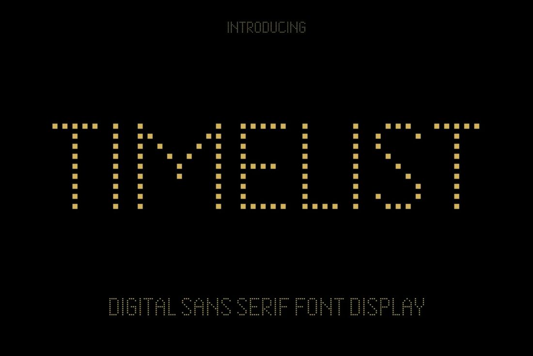 20+ Best Digital Fonts (+ Digital Clock and Number Typography) - Shack ...