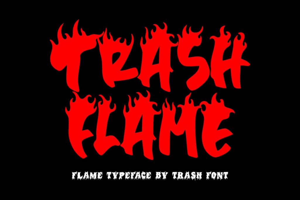 20+ Best Fire & Flame Fonts for on-Fire Typography | Design Shack
