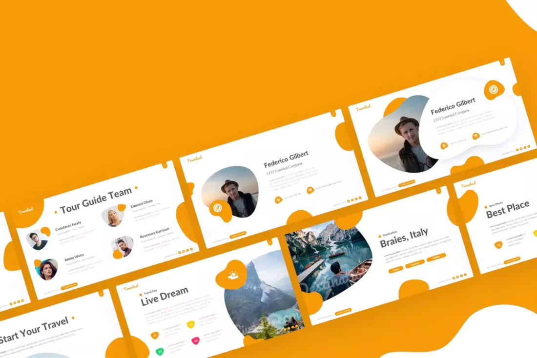 Travelast Presentation Template | Design Shack