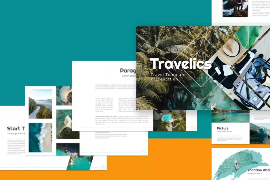Travelics Presentation Template | Design Shack