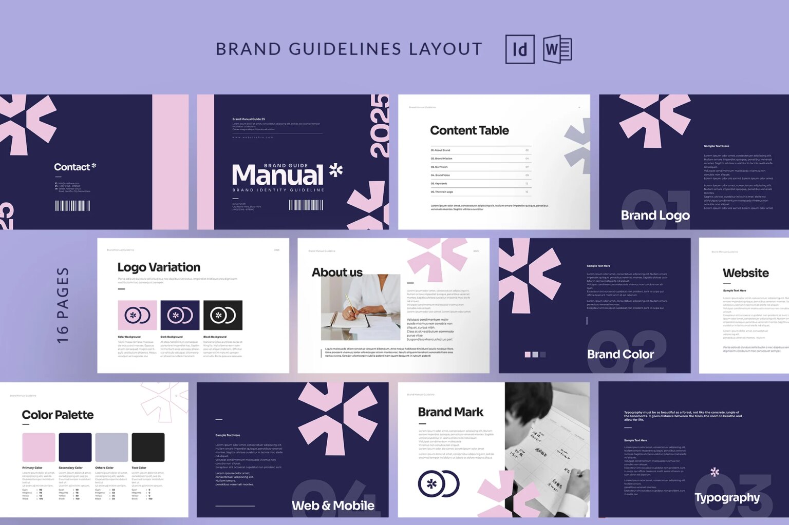 70+ Best Brand Manual & Style Guide Templates 2025 (Free + Premium ...