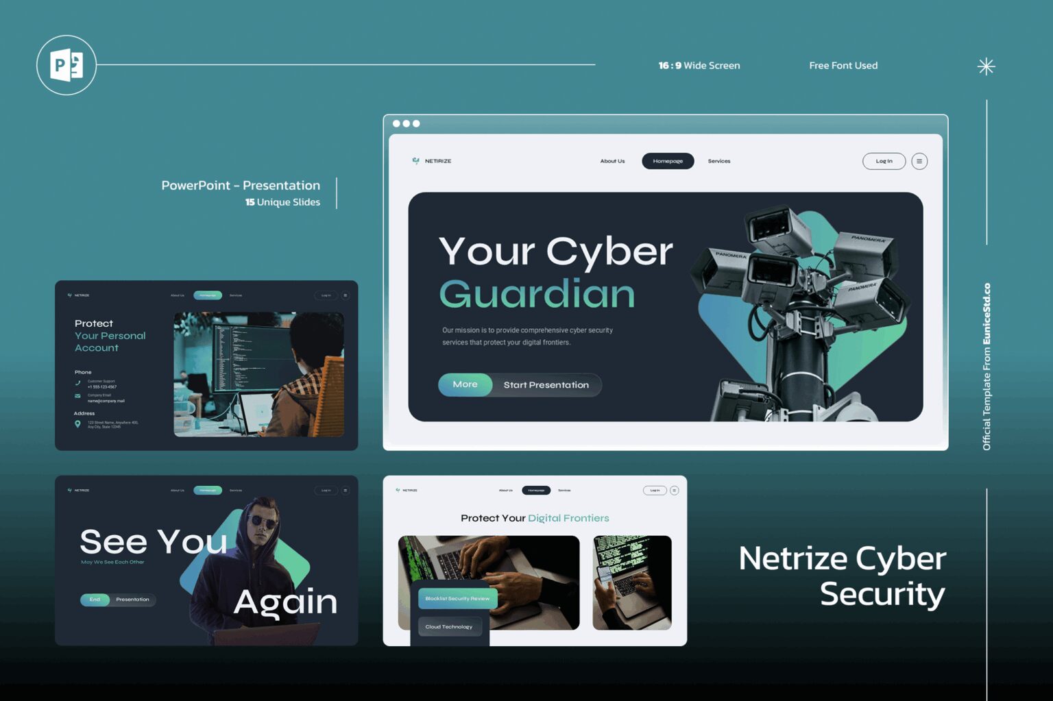 20+ Best Cyber Security PowerPoint Templates | Design Shack