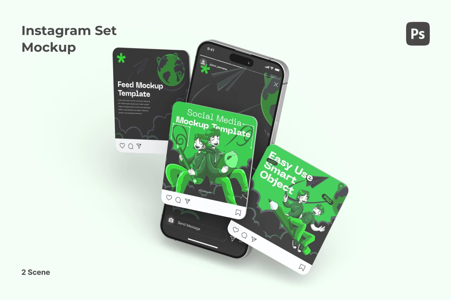 50+ Best Instagram Mockup Templates (Story & Post) 2025 | Design Shack