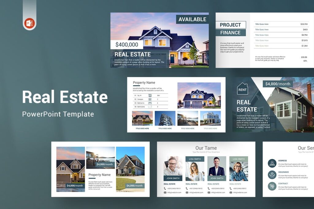 30+ Real Estate PowerPoint Templates (For Property Listings) 2024 ...