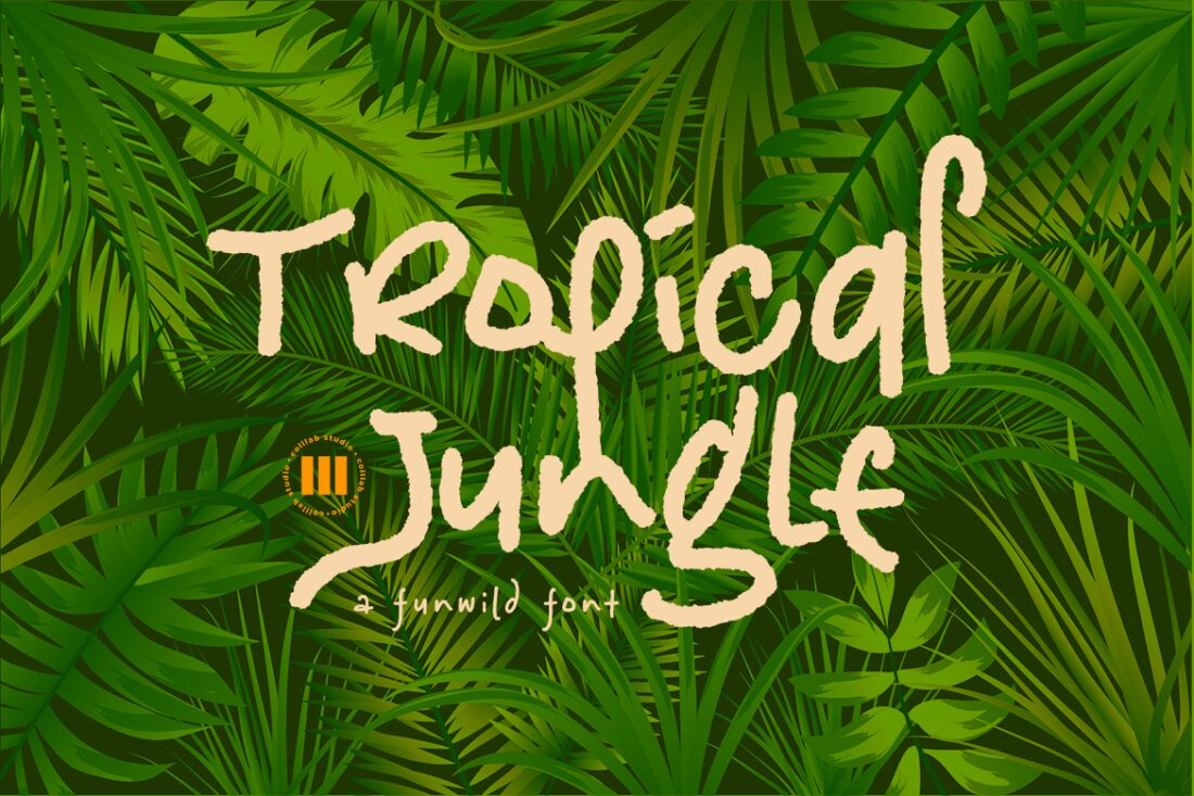 25+ Best Jungle & Safari Fonts for Forest-Themed Designs | Design Shack