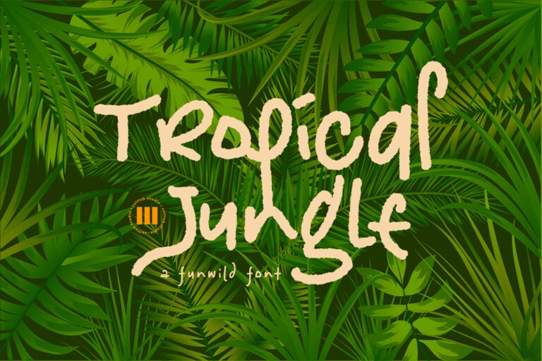30+ Awesome Jungle & Safari Fonts for Forest-Themed Designs | Design Shack