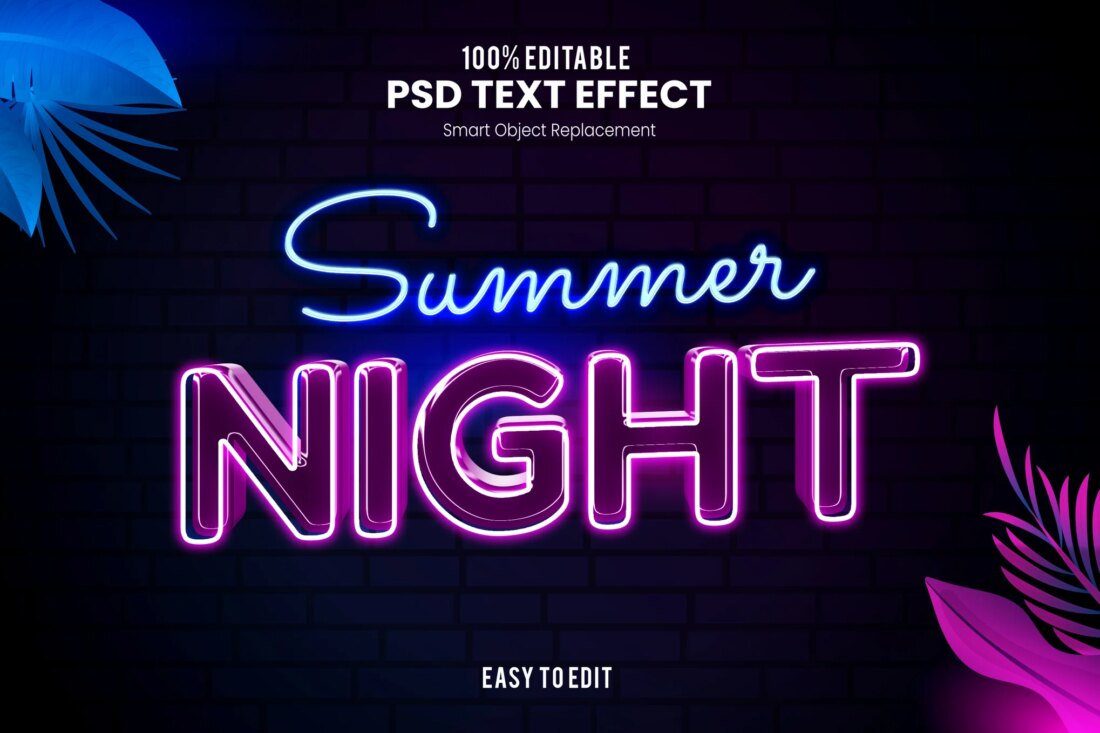 30+ Best Neon Effects for Photoshop (Text, Sign, & More) | Design Shack