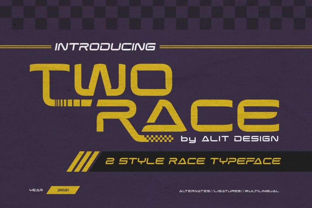 25+ Best Racing Fonts (Racing Number, Script Fonts & More) | Design Shack