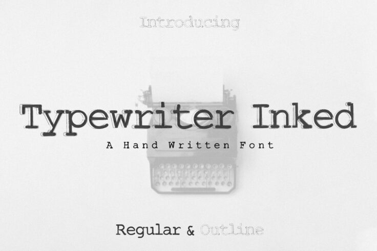 25+ Best Typewriter Fonts (Old, Vintage, Tattoo & More!) | Design Shack