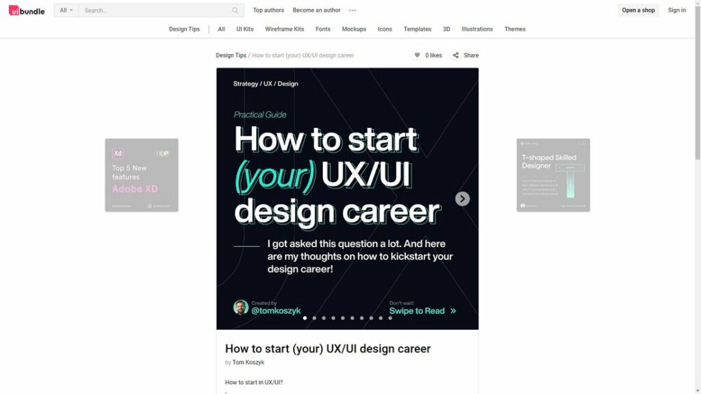 Uibundle A One Stop Shop For Design Resources Freebies And Tips