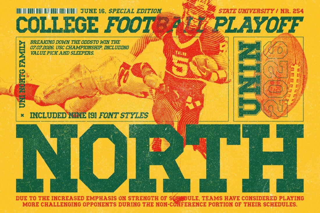 20+ Best Collegiate & College Fonts | Design Shack