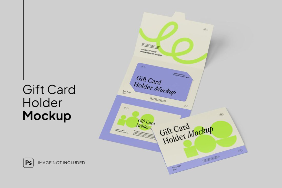 Unique Gift Card Mockups | Design Shack