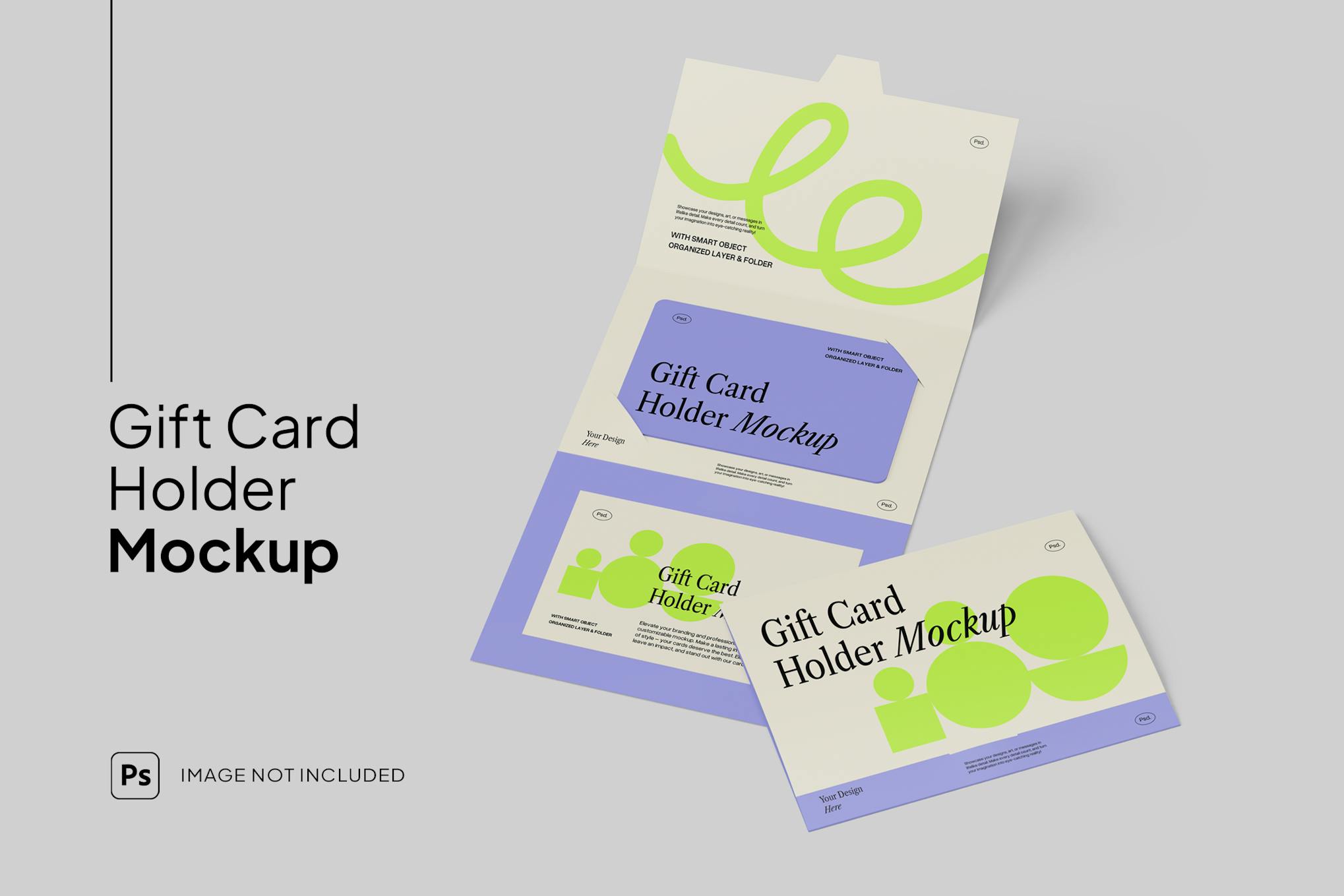 Unique Gift Card Mockups | Design Shack