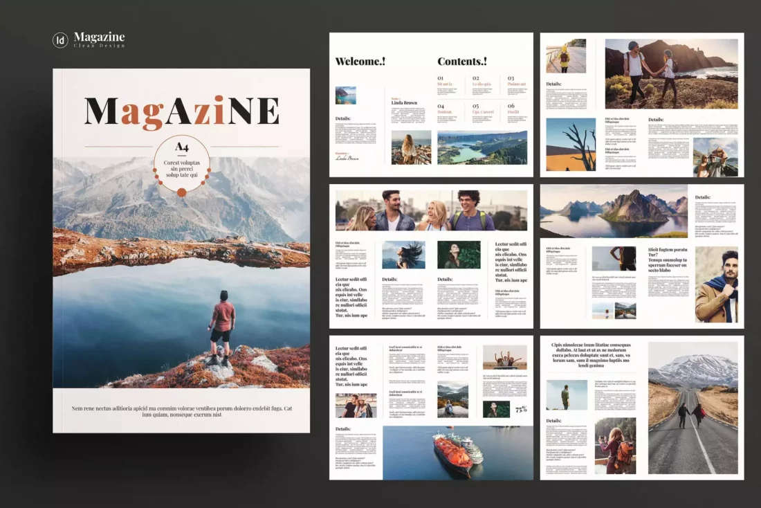 Unique Magazine Template for InDesign | Design Shack