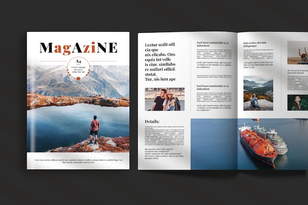 Unique Magazine Template for InDesign | Design Shack