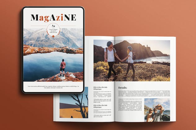 Unique Magazine Template for InDesign | Design Shack